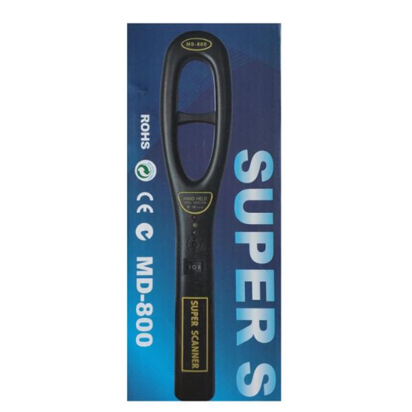 Super Scanner MD-800 Hand Held Metal Detector | Daraz.com.bd