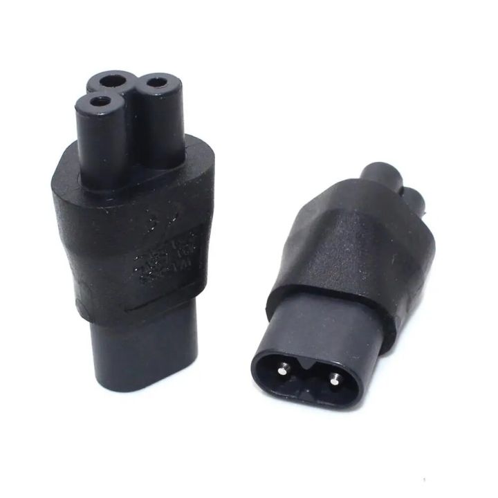 【YIYANGMAOYI111】IEC 320 C5 C8 Power Adapter, 320 3 pin Female to 2 pin ...