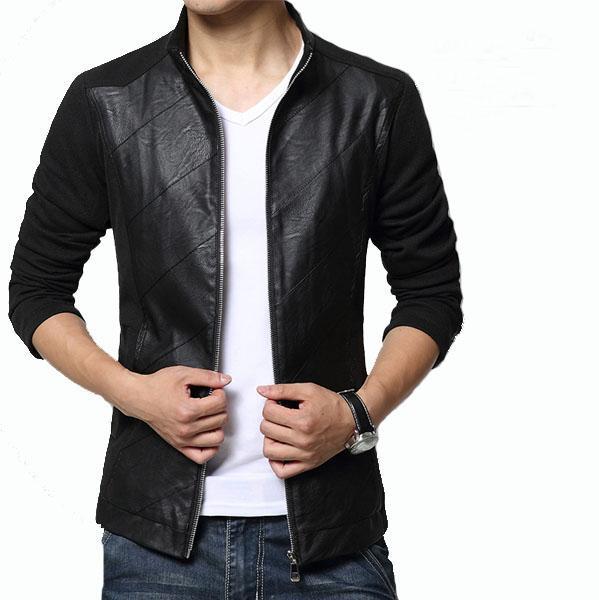 Artificial Leather Jacket G-3 For Men | Daraz.com.bd