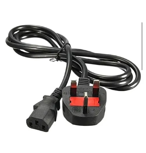 3 Pin For Desktop PC LCD Monitor Printer Power Cables Multi use | Daraz ...