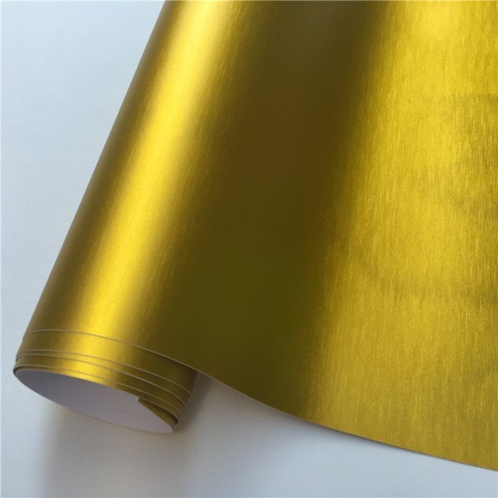 【ajwj】Multiple Colors Brushed Aluminum Wrap Film Matte Chrome Metallic ...