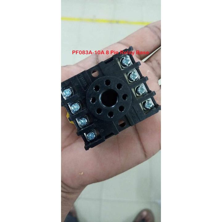 PTF083A THIN 8 PIN Industrial 10A 250VAC Thin Pin 8 Pin Glass Power ...