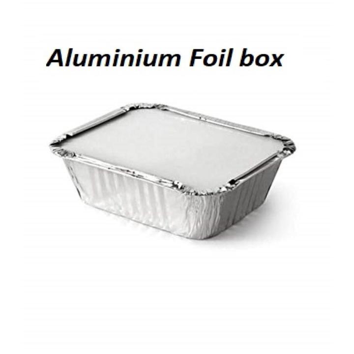 Aluminium Foil Container box 750ml 50 pcs | Daraz.com.bd