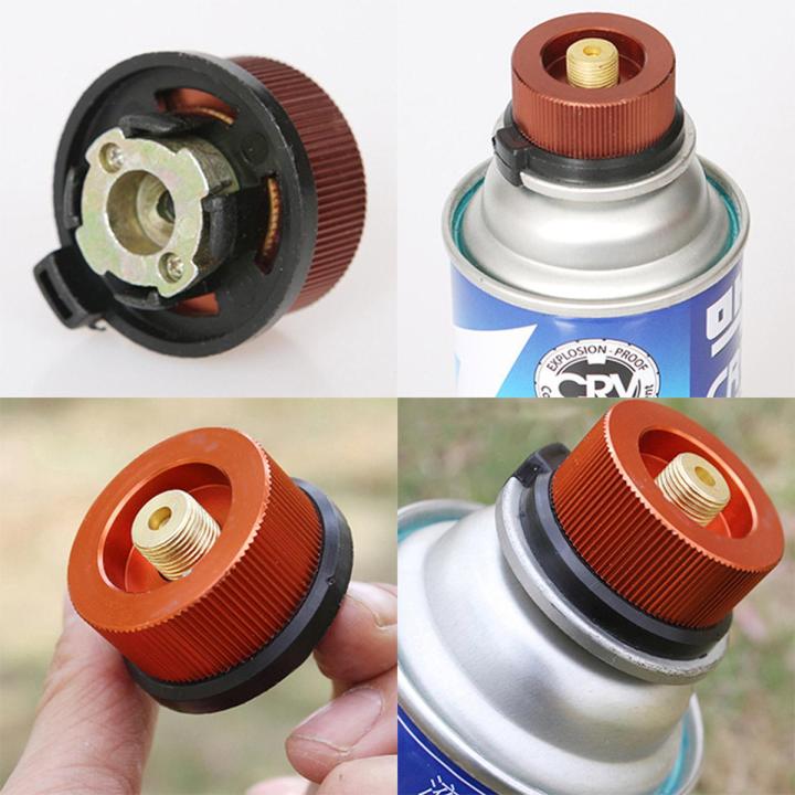 Outdoor Camping Hiking Stove Adaptor Conversion Split Type Gas Furnace ...
