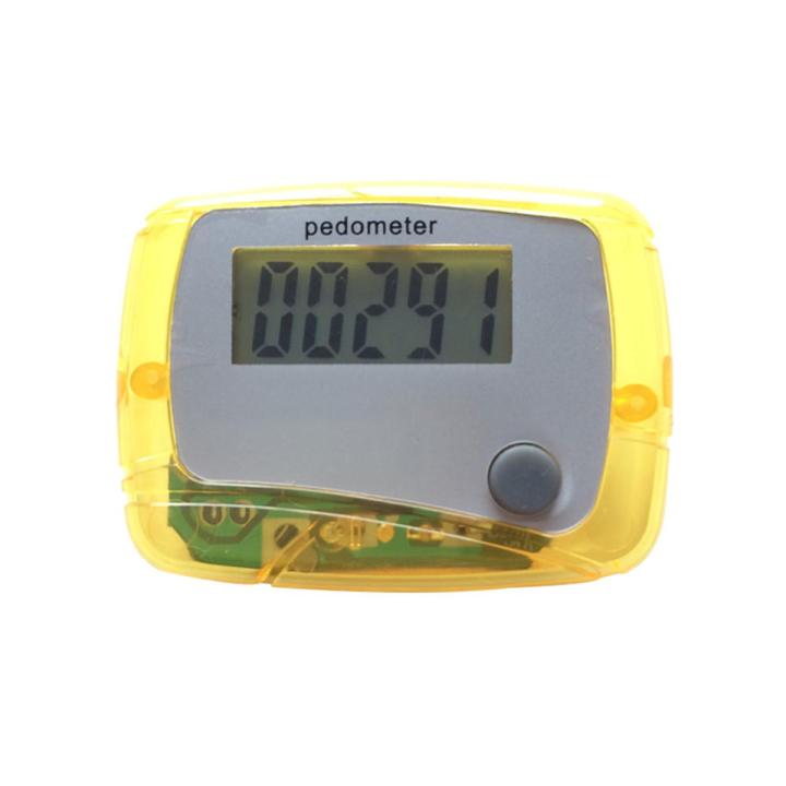Portable Mini Digital LCD Pedometer Sports Walking Running Step Counter ...