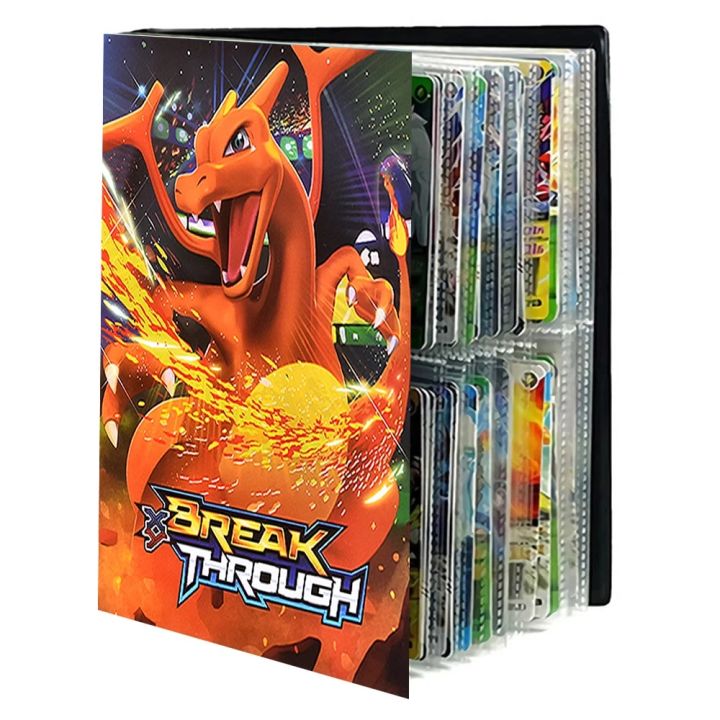 【WSJJ Store】（NEW）240pcs Pokemon Album Card Book Holder Collection Play Pokémon Lucario Boke Map ...