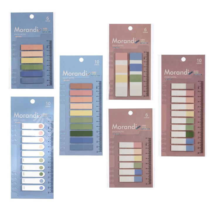 Sticky Labels Notes Ruler Adhesive Memo Pad Post Planner Diary Tag ...