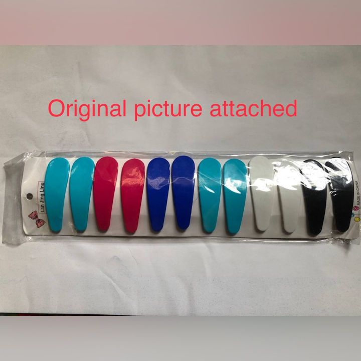 6 pieces, Multicolor Hair clip Hair clip for women & girls clip Hair ...