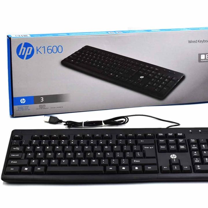 Hp K1600 Wired Usb Standard Keyboard - Keyboard | Daraz.com.bd