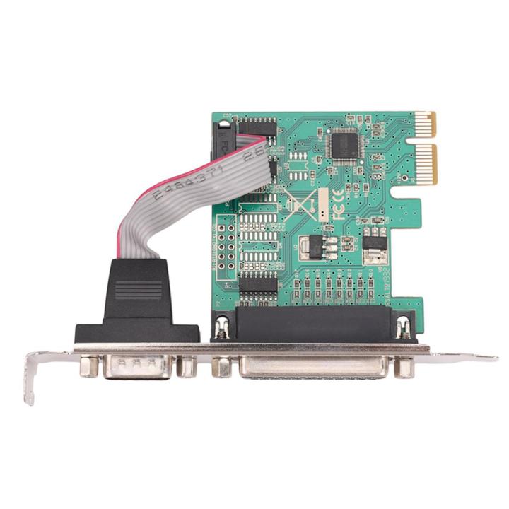 Rs232 Rs 232 Serial Port Com And Db25 Printer Parallel Port Lpt To Pci E Pci Express Card Adapter