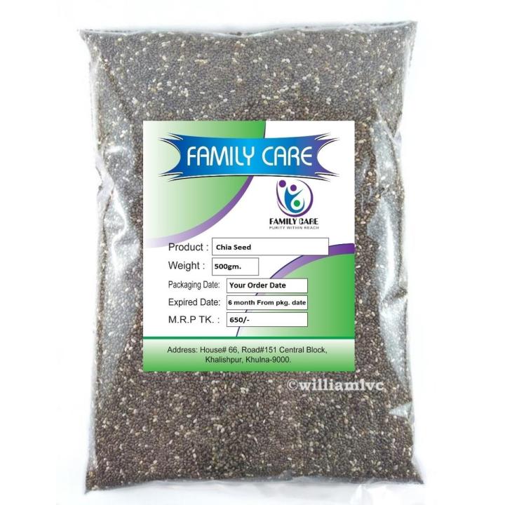Chia Seeds/Seya Seeds - 500g | Daraz.com.bd