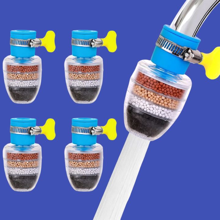 Splash Proof 4Pcs Water Purifier Tap Head – Rotatable and Reusable ...