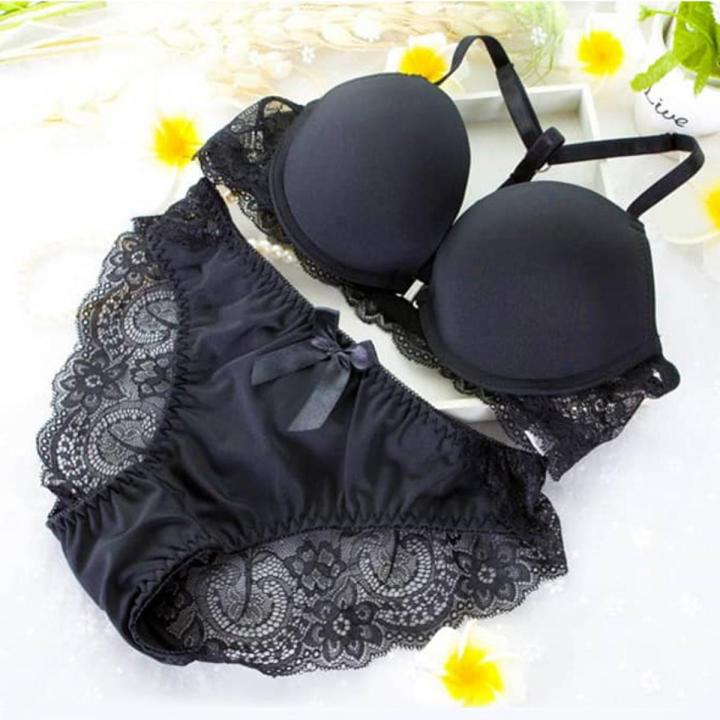 Women Push Up Bra Set / Comfortable Bra / Styles Bra [ Bra and Panty ...