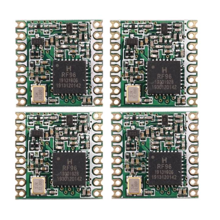 BRADOO 4PCS RFM95 RFM95W 868 RFM95-868MHz LORA SX1276 Wireless ...