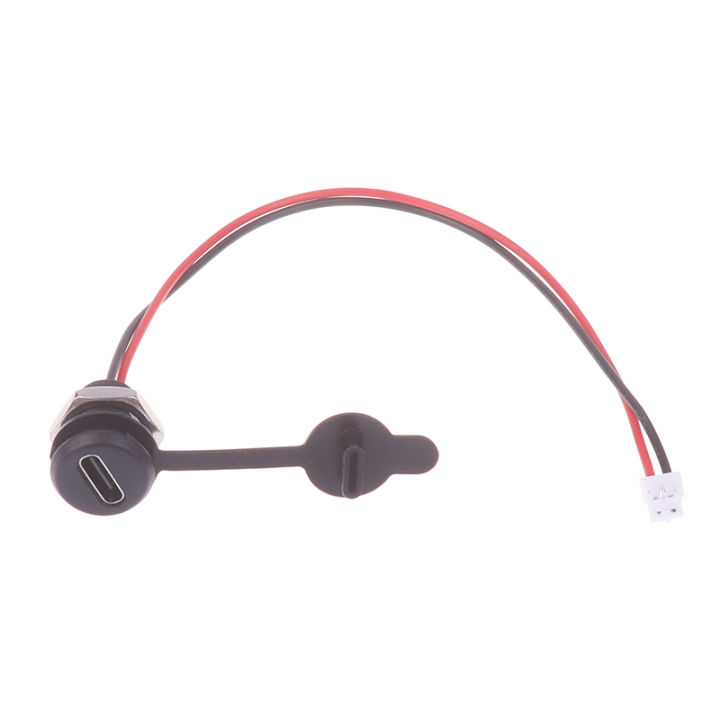 1PC Female Socket Charging Interface With Welding Wire USB Type-C ...