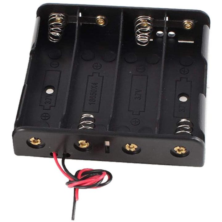 3.7V / 4.2V 18650 Battery Holder Case Box 4 cell (1 piece) | Daraz.com.bd