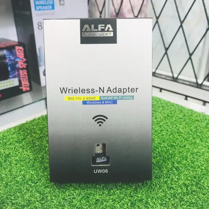 Alfa Wireless USB Adapter USB2.0 UW06 | Daraz.com.bd