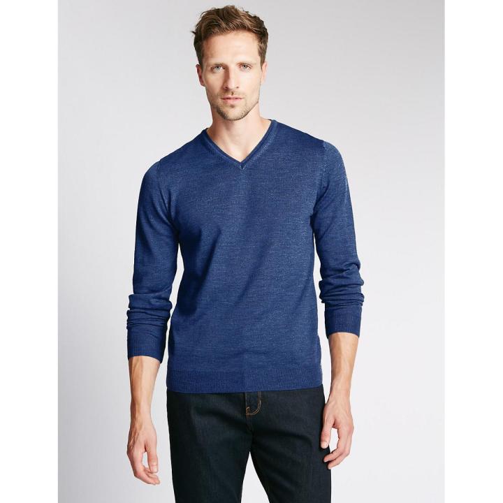 Men's full sleeve V neck Sweater. | Daraz.com.bd