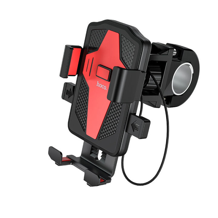 HOCO CA73 Motorcycle Bicycle Phone Holder GPS Mount Bracket Bike ...
