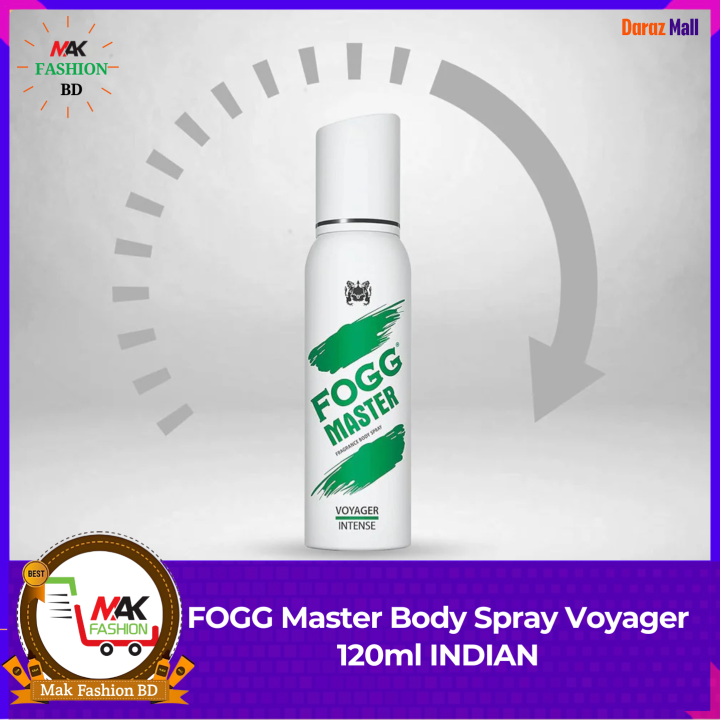 FOGG Master Body Spray Voyager 120ml INDIAN | Daraz.com.bd