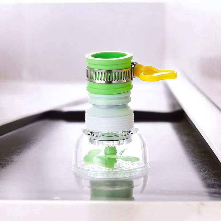 Retractable Tap Head Faucet Nozzle - 360-Degree Adjustable Kitchen Tap ...