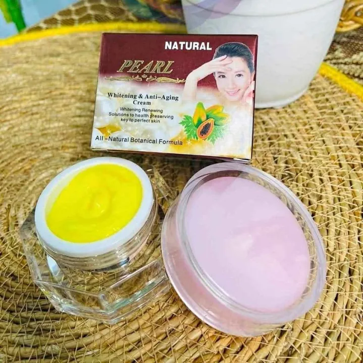 Natural Pearl Whitening Night Cream 25g Made In Thailand | Daraz.com.bd