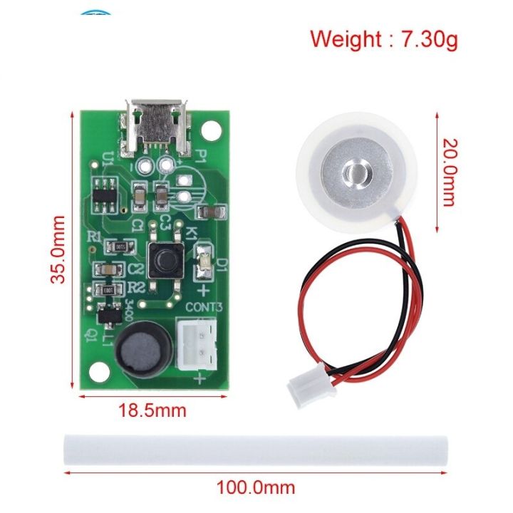 Usb Mini Humidifier Diy Kits Mist Maker And Driver Circuit Board Fogger