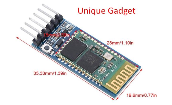 HC 05 Bluetooth Module Serial Port HC-05 Integrated Bluetooth Adapters ...
