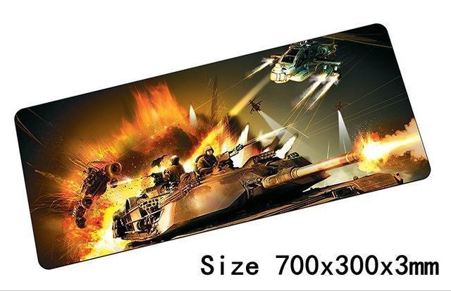 Origin Cool World Of Tanks Gaming Mouse Pad 90*40cm Large | Daraz.com.bd