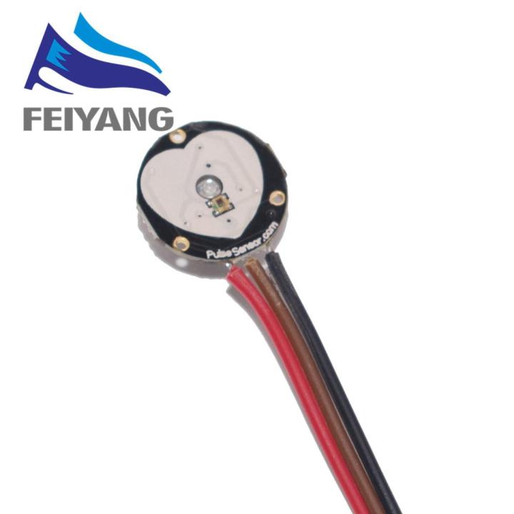 【happy One】1pcs Pulsesensor Pulse Rate Sensor Arduino Source Hardware