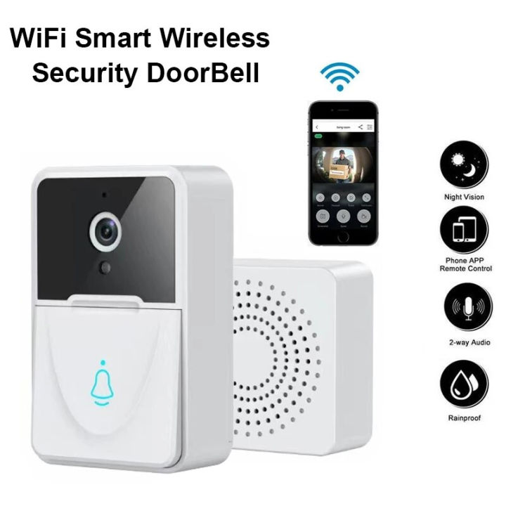 wifi Smart video doorbell wireless wifi camera Door Bell hd wifi ip ...