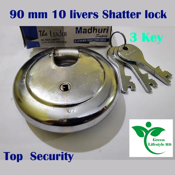 90 mm 10 livers Shatter lock/ Tala. specially made for Heavy duty ...