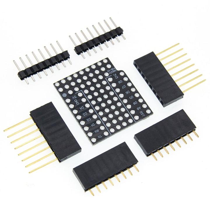 【happy one】Shield WeMos D1 mini double sided perf board | Daraz.com.bd