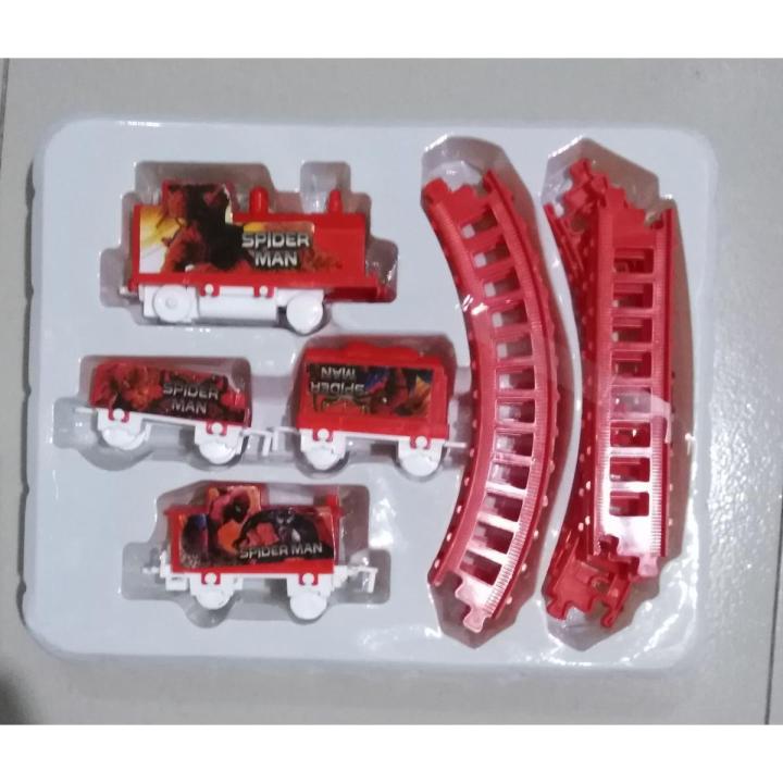 Train set,spider man train set | Daraz.com.bd