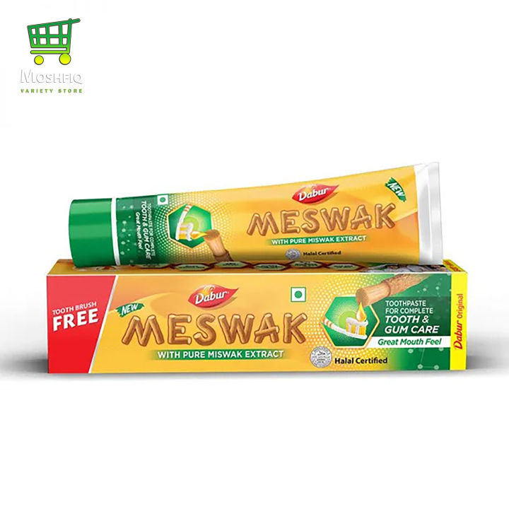 Halal Meswak With Pure Miswak Extract Dabur ToothPaste | Daraz.com.bd