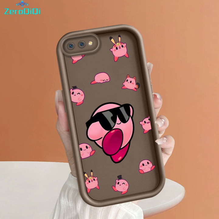 ZeroQiQi for Realme C2 Back Cover Sunglasses Star Kirby Soft Rubber ...