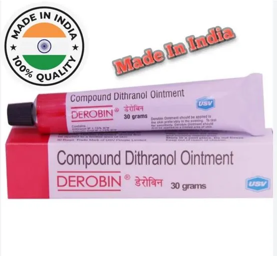 Compound Dithranol Ointment Derobin Cream 30gm indian | Daraz.com.bd