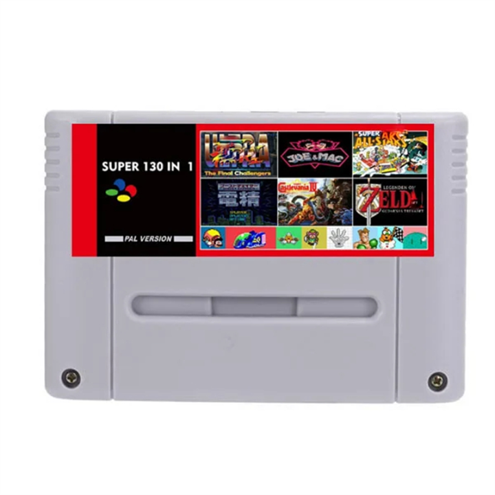 Super 130 in 1 Game Game card for SFC 16 Bit Game Console | Daraz.com.bd