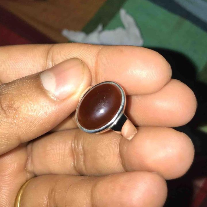 Natural Agate Stone Ring//Akik Stone//Ruff Usable | Daraz.com.bd