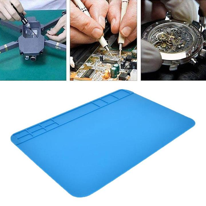【VisioN Shop】Heat Insulation Repair Pad Soldering Work Mat Silicon ...