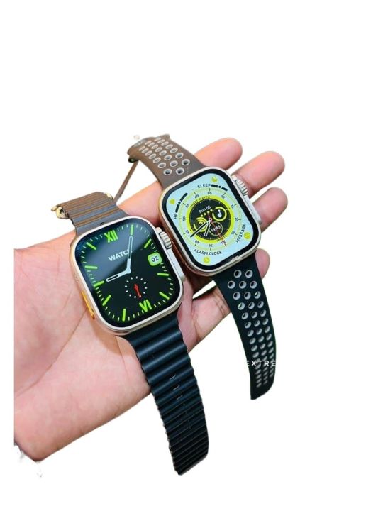 Y70 Ultra Couple Smart Watch with 13 Straps + Digital Tazbi | Daraz.com.bd