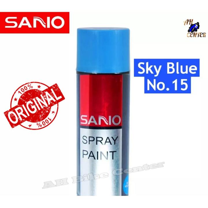 SANVO Spray Paint ( SKY BLUE ) Waterproof Automatic Metallic Color ...