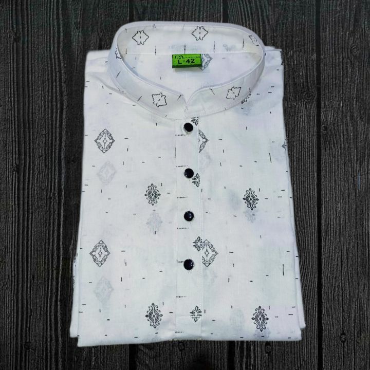 Soft Suti Panjabi | Daraz.com.bd