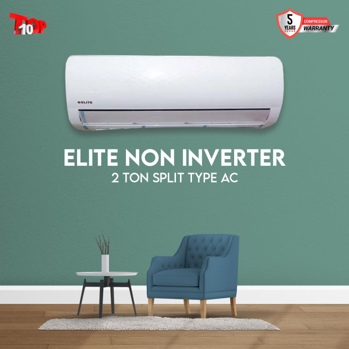 ELITE 2 Ton Non Inverter Ac Split Type Air Conditioner 5 Year ...