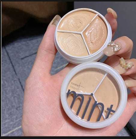 Sweet Mint 3 Colours/Set Long Lasting High Coverage Concealer Palette ...