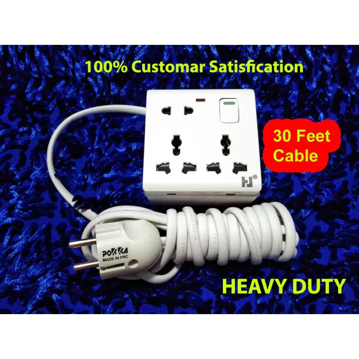 Handmade Multiplug (Heavy Duty + Long lusting) 8 Pin / 3 Port with ...