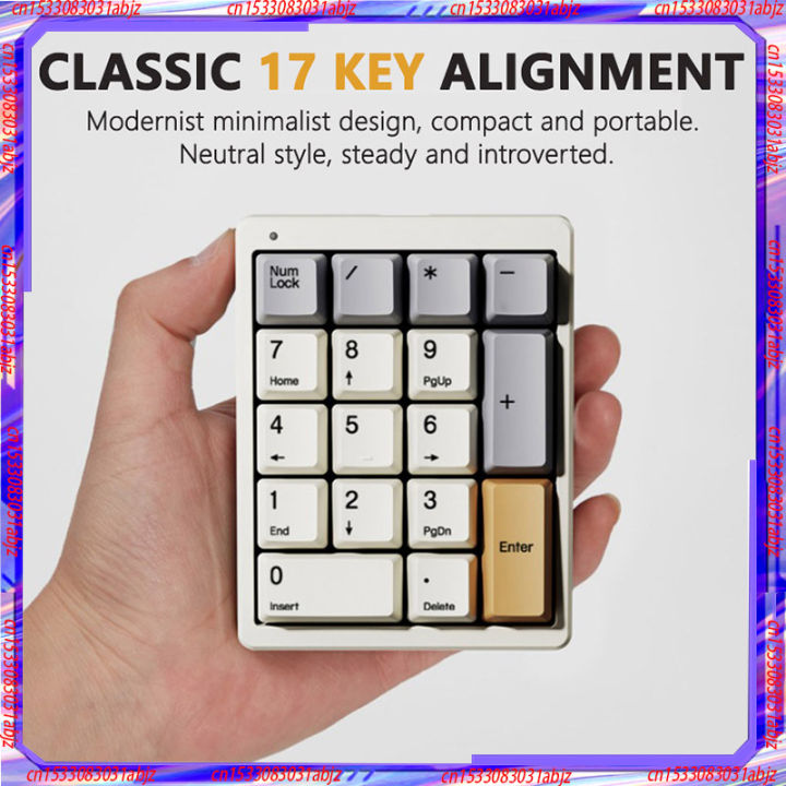 Magicforce Mf17 Key Mechanical Numeric Small Keyboard Computer External Green Tea Custom Plug ...