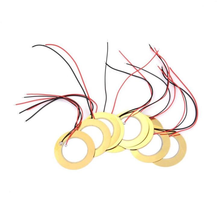 35mm Piezo Element Buzzer Wire Copper Piezo Element 35mm Sounder Sensor