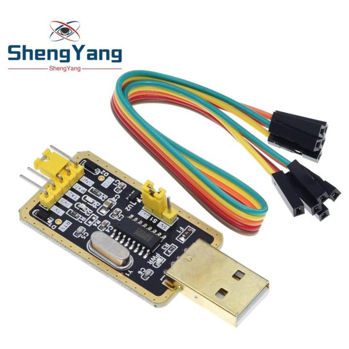 【happy one】1PCS CH340 module instead of PL2303 , CH340G RS232 to TTL module upgrade to serial ...