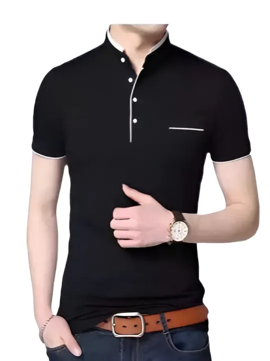 SHORT SLEEVE CASUAL EXPORT QUALITY COTTON SMART T- SHART FOR MEN - T ...